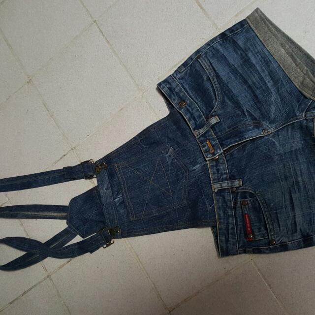 jean jumper, Women's Fashion, Dresses & Sets, Jumpsuits on Carousell