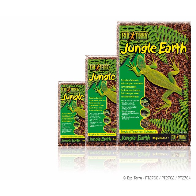 JUNGLE EARTH / NATURAL TERRARIUM SUBSTRATE, Pet Supplies, Homes & Other ...