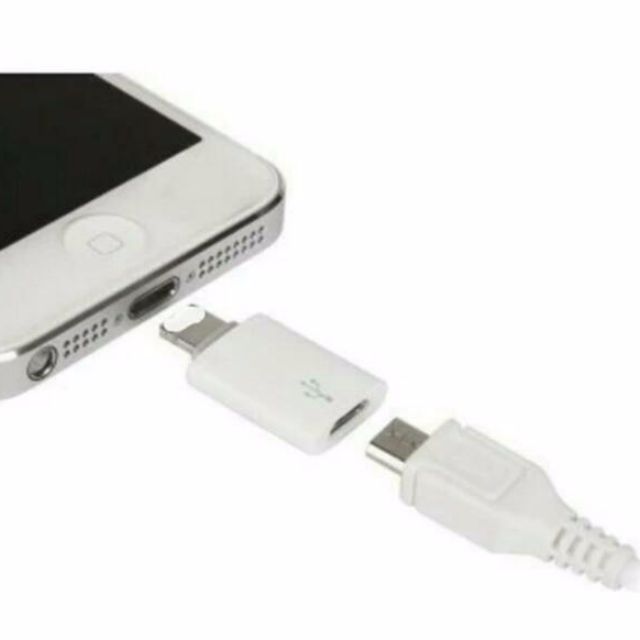 Micro USB to Apple lightning port, Computers & Tech, Parts ...
