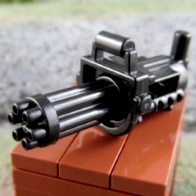 (Preorder) Lego Brickarms Gatling Minigun, Hobbies & Toys, Toys & Games ...