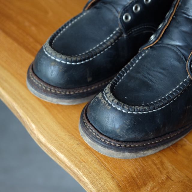 Red Wing® 8106 Classic Oxford Black Chrome Leather Heritage Boots., Men ...