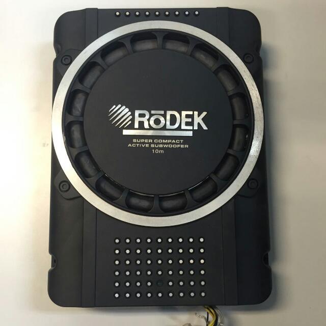 Rodek Compact subwoofer for car, Car Accessories on Carousell