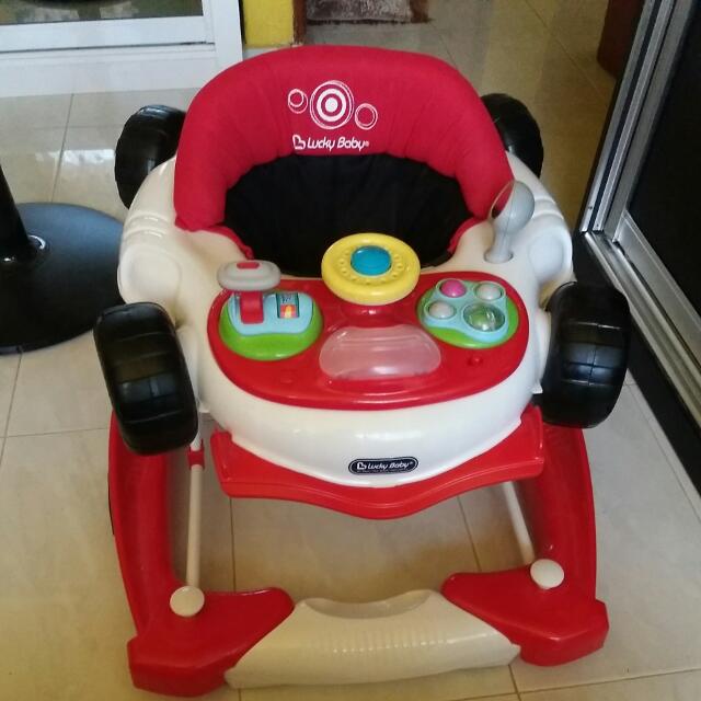 Race Car Walker, Babies & Kids, Going Out, Car Seats on Carousell