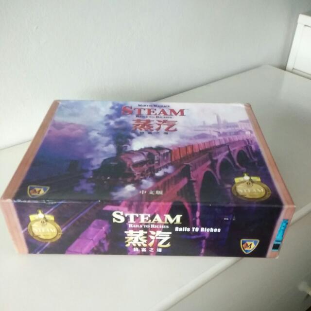 Steam Rails to Riches Board Game, Hobbies & Toys, Toys & Games on Carousell