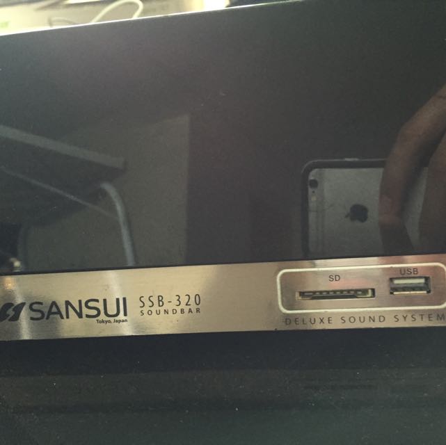 Used Sansui SSB-320 Sound Bar With Subwoofer, Computers & Tech, Parts ...