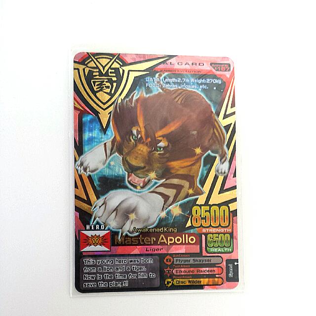 Animal Kaiser:Master Apollo Evo. 6, Hobbies & Toys, Toys & Games on ...