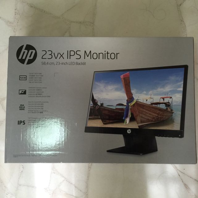 HP 23vx 23-inch IPS LED Backlit Monitor, Health & Nutrition, Health ...