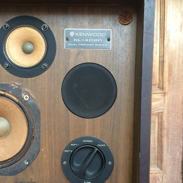 KENWOOD SPEAKER ( MODEL KL-4090), Furniture & Home Living, Home Decor ...