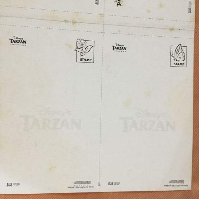 Set Of 4 Tarzan Postcards, Babies & Kids, Bathing & Changing, Other ...