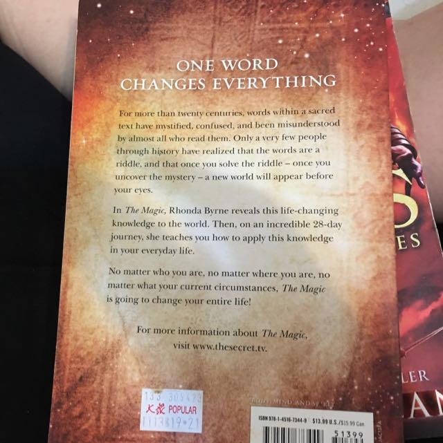 The Secret (magic), Hobbies & Toys, Books & Magazines, Fiction & Non ...