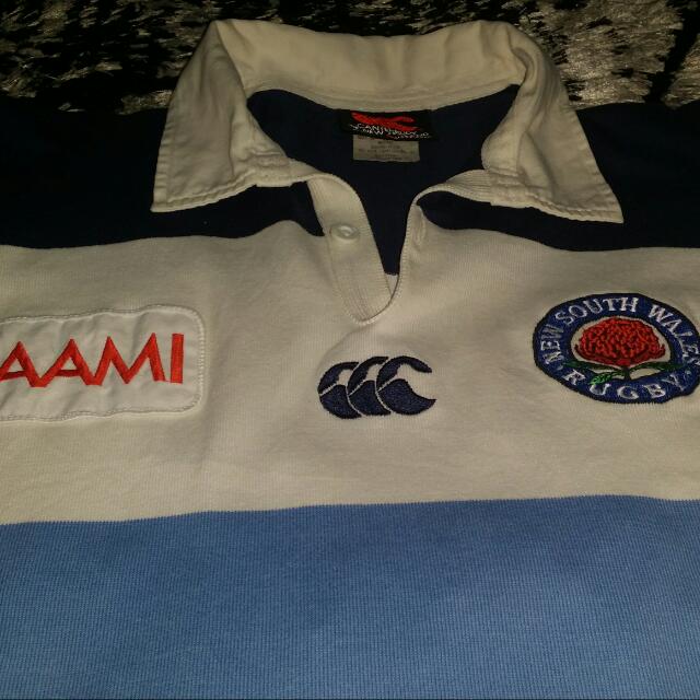 OriginaL Canterbury CCC New South Wales Rugby Jersey., Men's Fashion ...