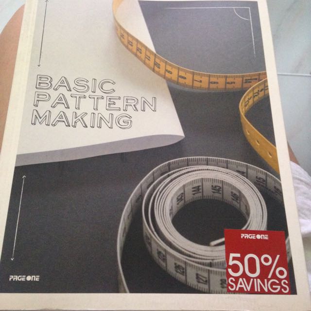 Basic Pattern Making book, Hobbies & Toys, Stationery & Craft, Craft ...