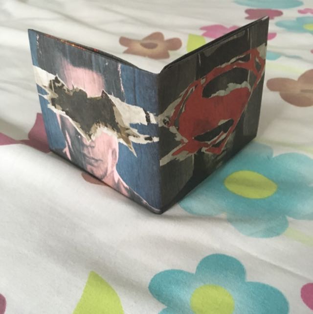 Batman Vs Superman Mighty Wallet, Men's Fashion, Bottoms, Sleep and ...