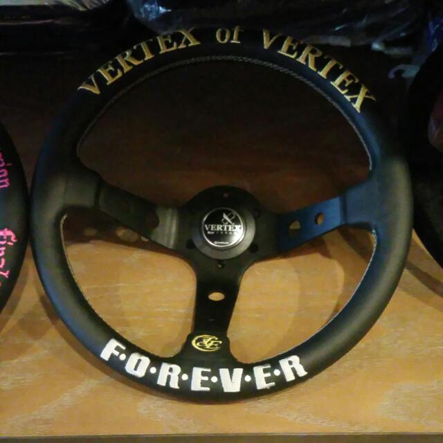 VERTEX Japan Steering Wheel, Car Accessories on Carousell