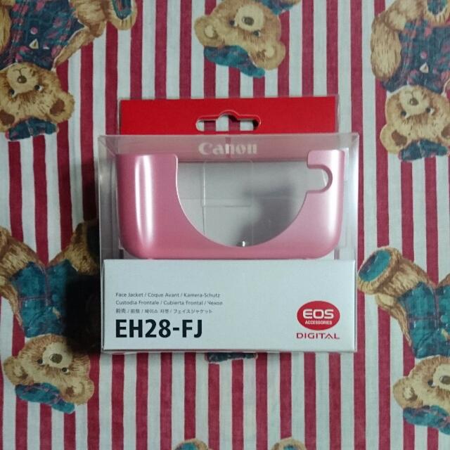 Canon EOS M10 Pink Face Jacket EH28-FJ, Photography, Cameras on Carousell