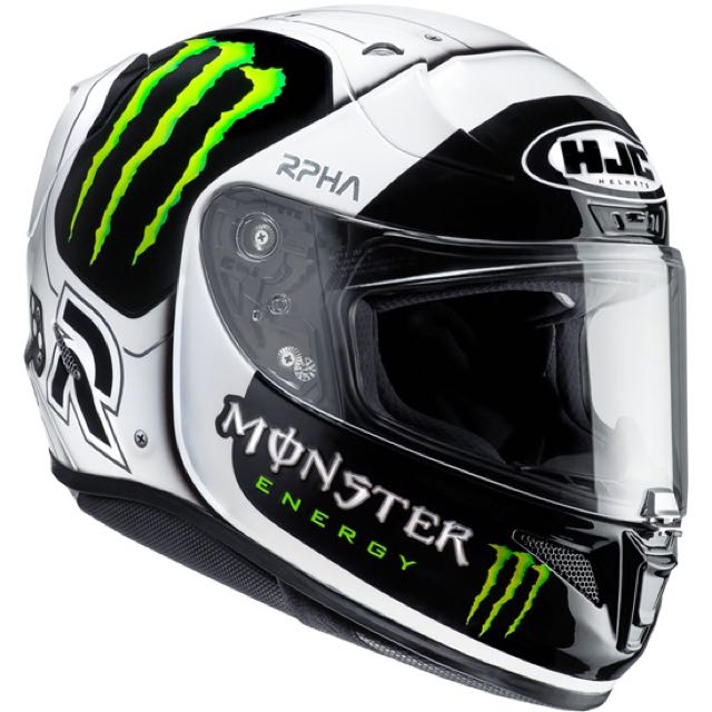 HJC RPHA 11 Lorenzo Indy Helmet, Car Accessories on Carousell