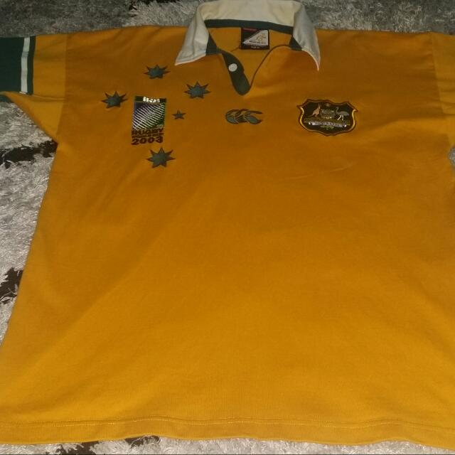 OriginaL Canterbury CCC Australia Rugby Jersey, Men's Fashion, Tops ...