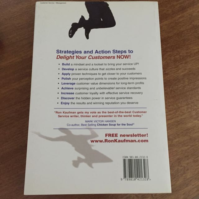 Up Your Service by Ron Kaufman, Hobbies & Toys, Stationery & Craft, Art ...