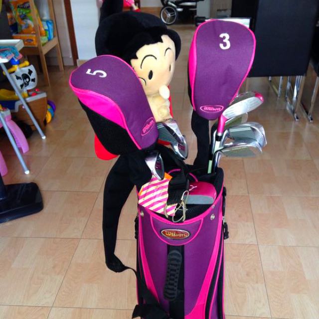 Wilson Ladies Hope Full Golf set In Pink, Sports Equipment, Sports ...