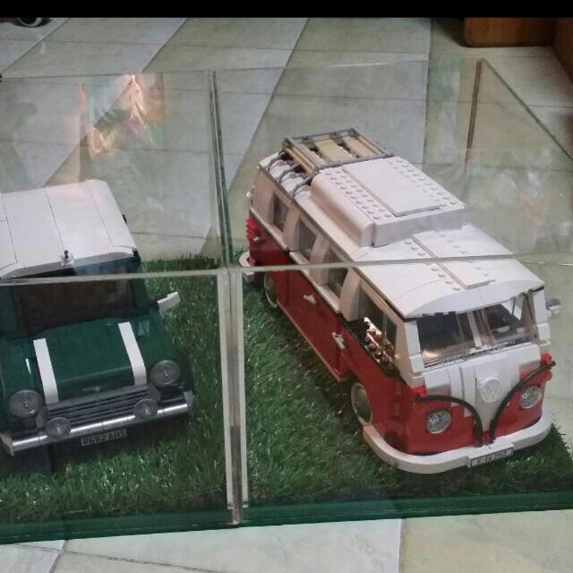 Acrylic Display Case For 10220 Volkswagen T1 Camper Van / 10242 Mini ...