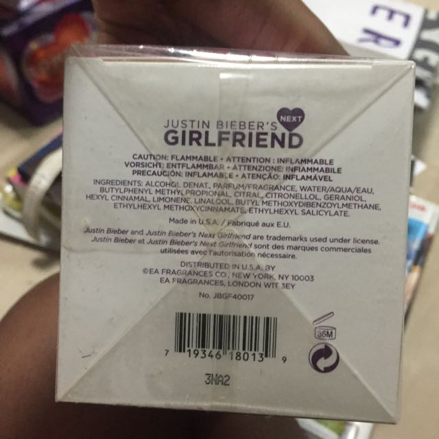 Justin Bieber's next girlfriend perfume 100ml, Women's Fashion, Tops ...