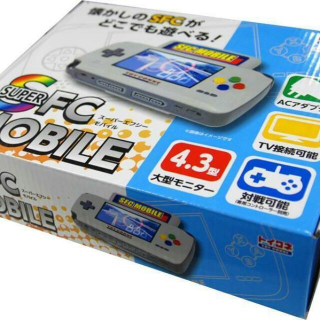 Super FC Mobile Portable Super Famicom Console (Japan), Hobbies & Toys ...