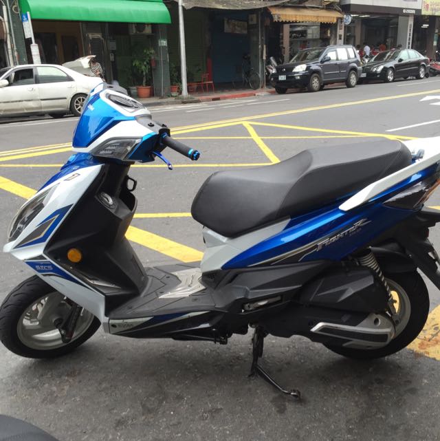 2014年 Fighter 150 6代, 機車在旋轉拍賣