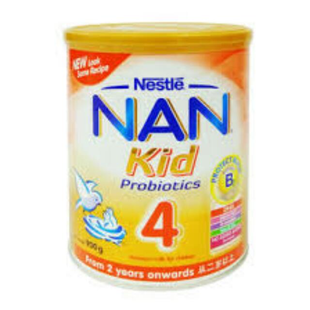 Nestle Nan Kid 4 900g, Babies & Kids, Nursing & Feeding, Weaning ...