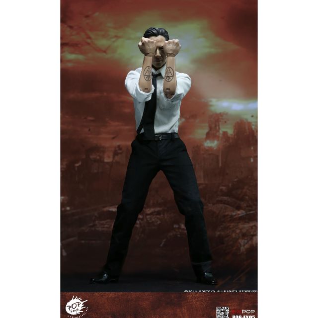 POP TOYS 1/6 EX005 Constantine Keanu Reeves Poptoys Hell messenger ...
