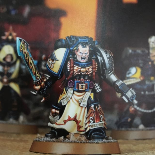 Warhammer 40k Jensus Natorian,BloodRaven Librarian.Deathwatch Overkill ...