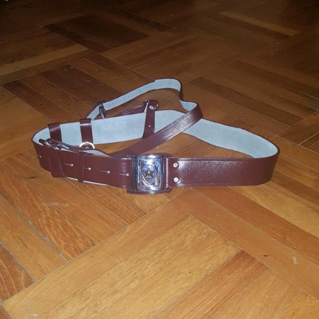 Chinese PLA Military Surplus Officer Belt., Everything Else on Carousell