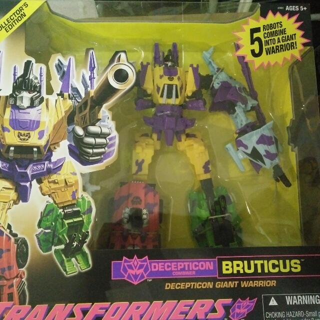 Transformers Generations G2 Combaticons Bruticus Box Set, Hobbies ...