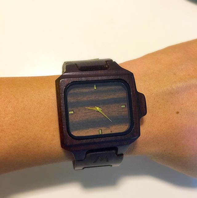 Unique MATOA Watch (Dark Natural Wood), Women's Fashion, Jewelry ...