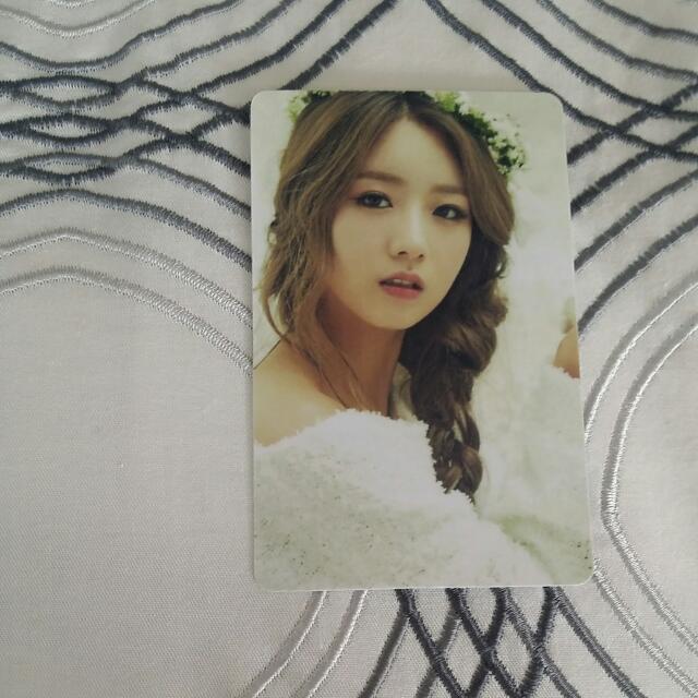(Pending) WTS Official Apink NoNoNo Member Version Photocard (Bomi ...