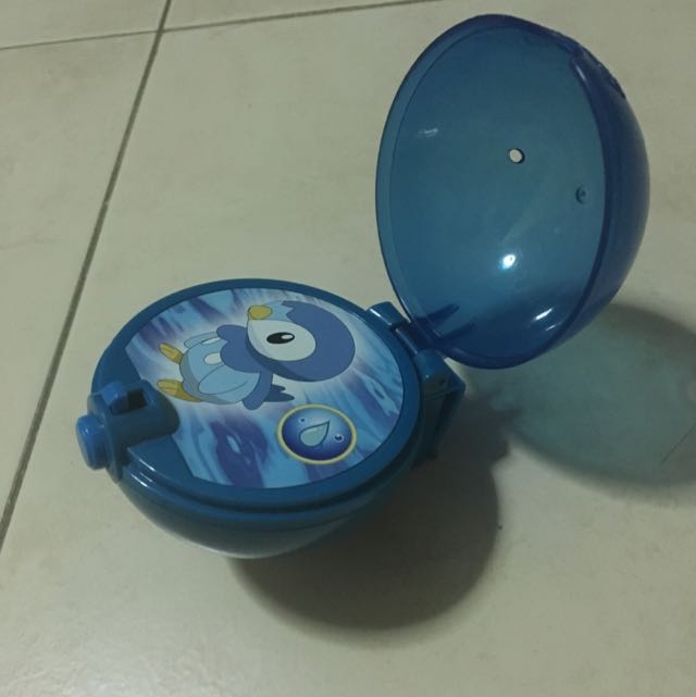 Pokeball Toy With Spinning Top, Hobbies & Toys, Toys & Games on Carousell