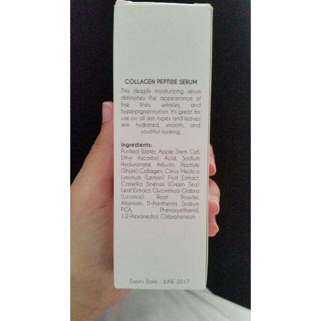 Skinelle Collagen Peptide Serum, Beauty & Personal Care, Face, Face ...