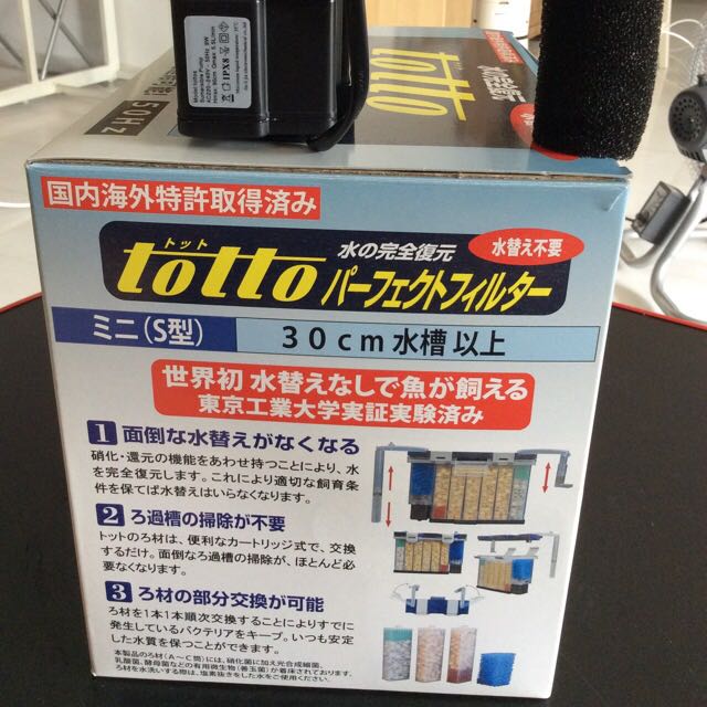 Totto type S filter, Pet Supplies, Homes & Other Pet Accessories on ...