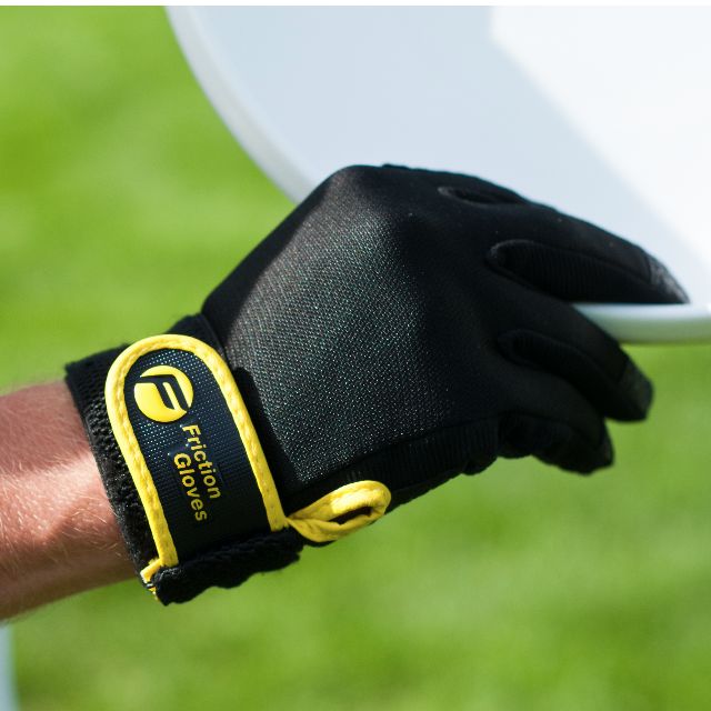 Friction 2.0 Gloves (Ultimate Frisbee Gloves Men's Size M), Sports ...