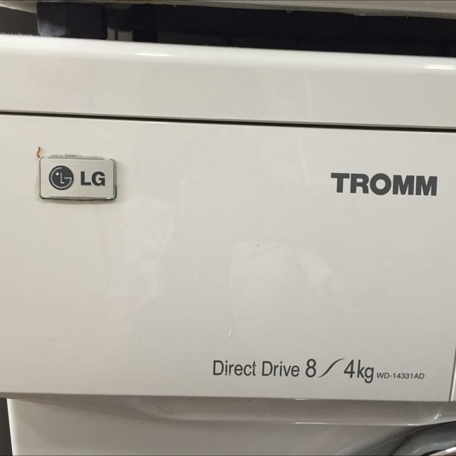 LG Tromm Washing Machine, TV & Home Appliances, Washing Machines and ...