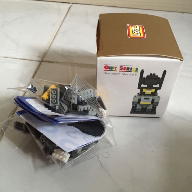 LOZ Miniature Nano Block ( Batman), Hobbies & Toys, Toys & Games on ...