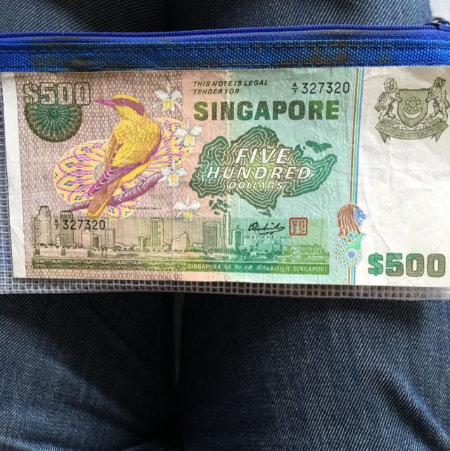 Singapore 500 Dollar Note, Everything Else on Carousell