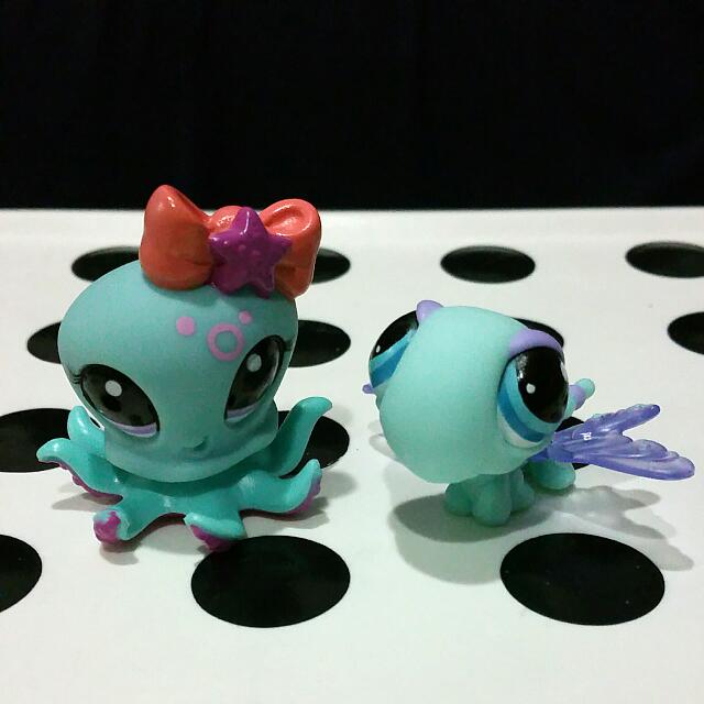 (Lps) Littlest Pet Shop Octopus #2237 Dragonfly #1343, Hobbies & Toys ...