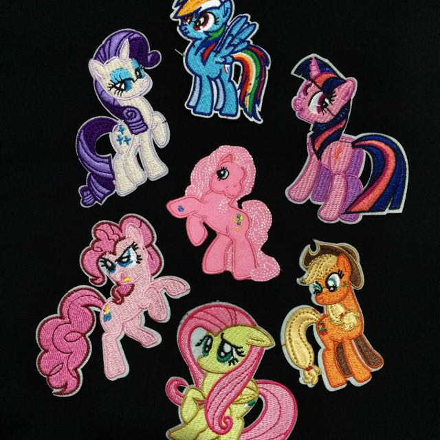 My Little Pony Patch Collection, Hobbies & Toys, Stationery & Craft ...