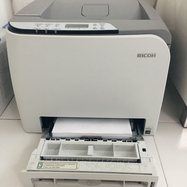 Free Delivery Ricoh Aficio SP C240DN CMYK Toner Laser Printer, Photography, Photography ...