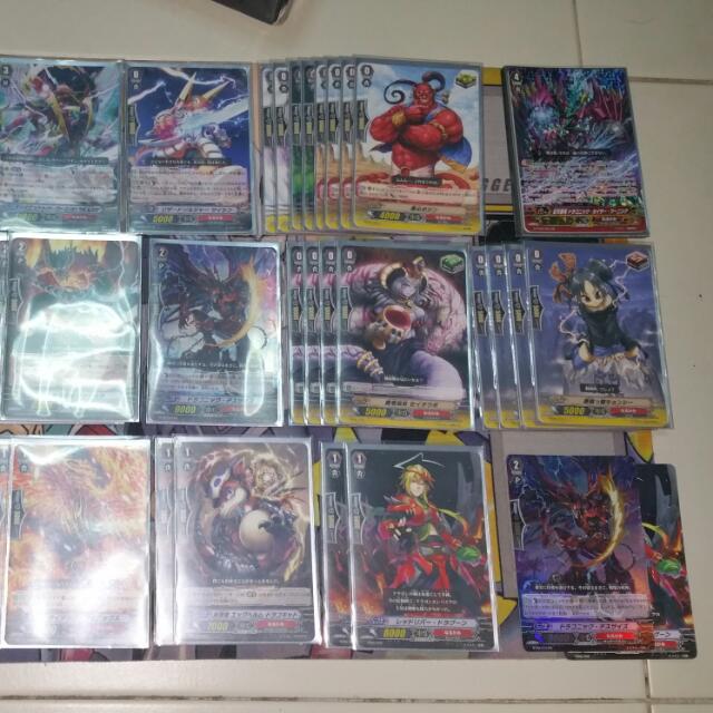 Cardfight Vanguard Dragonic Kaiser Deck With Strides, Hobbies & Toys ...