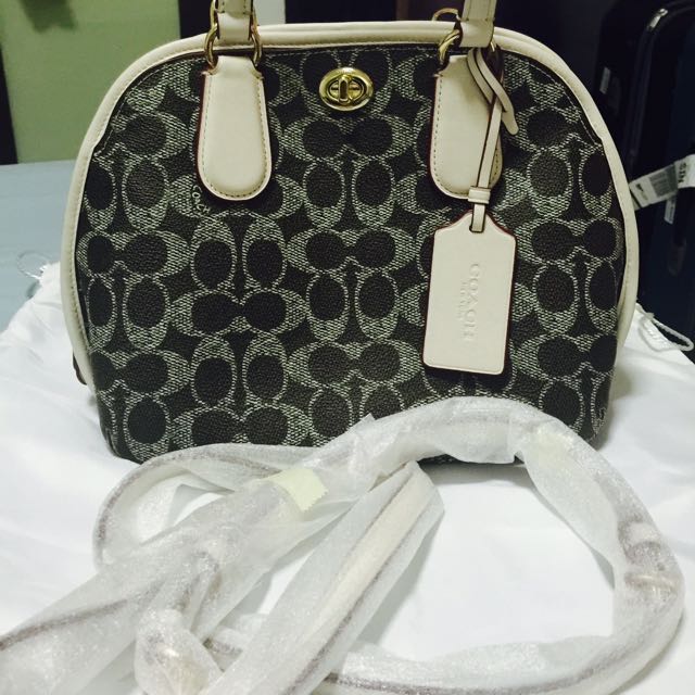 Coach Satchel Bag COACH 35159 Lidry, Luxury, Bags & Wallets on Carousell