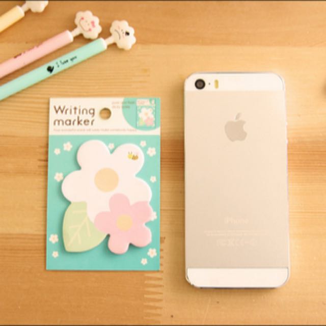 Korea Fresh Back To Ancient Heart Shape Sticky Notes, Hobbies & Toys ...