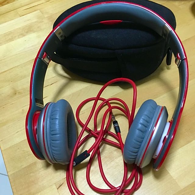 Beats By Dr. Dre SOLO HD Red (Special Edition), Computers & Tech, Parts ...