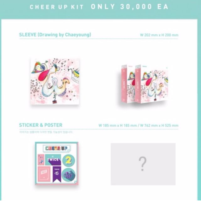[P.O] Limited edition: Twice - Cheer up Kit / Page two, Bulletin Board ...
