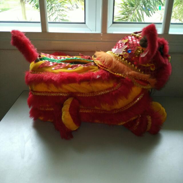 "Lion Dance" Tissue Box Holder #2, Hobbies & Toys, Memorabilia ...